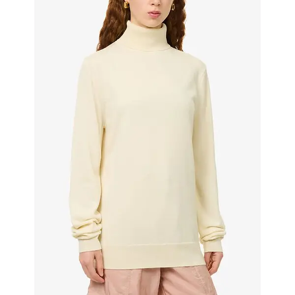THE FRANKIE SHOP Eve Turtleneck Wool Jumper