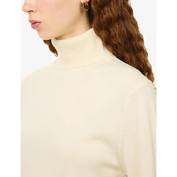 THE FRANKIE SHOP Eve Turtleneck Wool Jumper
