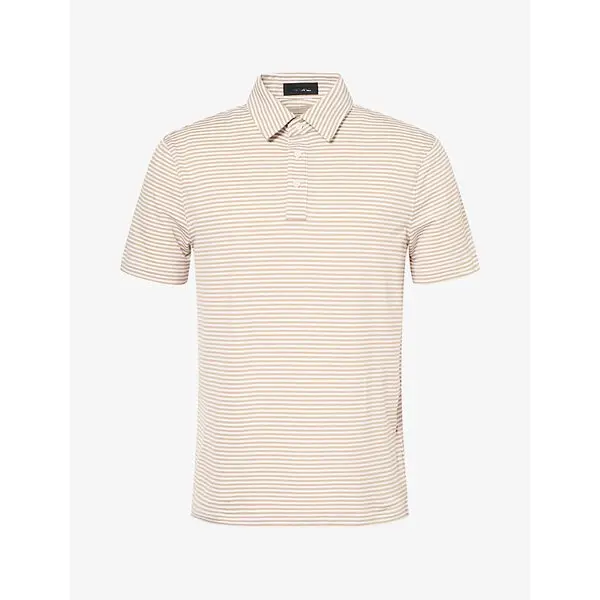 G/fore All Play Stripe Woven Polo T-shirt Xxl