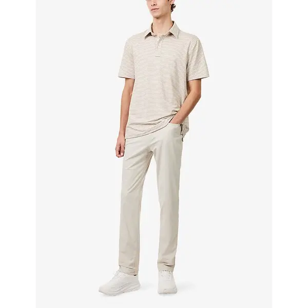 G/fore All Play Stripe Woven Polo T-shirt Xxl