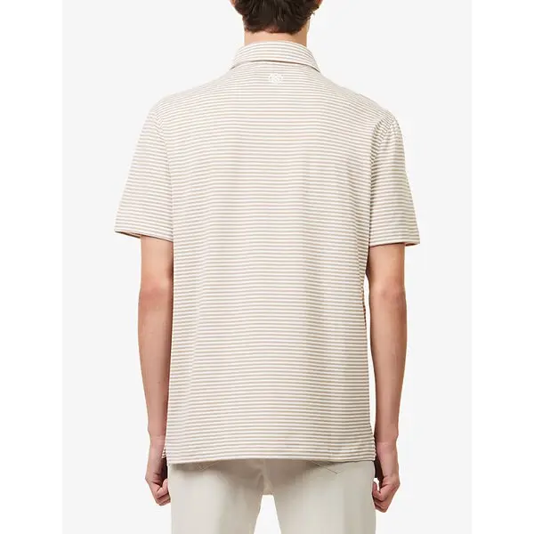 G/fore All Play Stripe Woven Polo T-shirt Xxl
