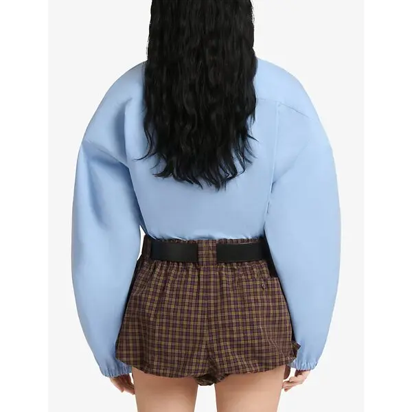 Marni Funnel-neck Cotton Blouson