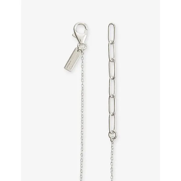 COMMONLINES The Feather Pendant Sterling- Necklace