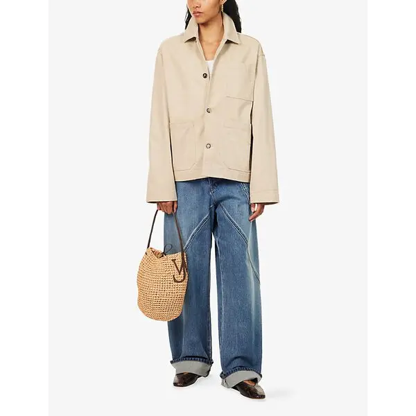 JW Anderson Patch Pocket Cotton Twill Jacket
