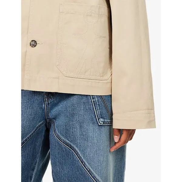 JW Anderson Patch Pocket Cotton Twill Jacket