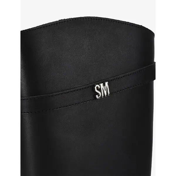 Steve Madden Novi High-leg Flat Leather Boots