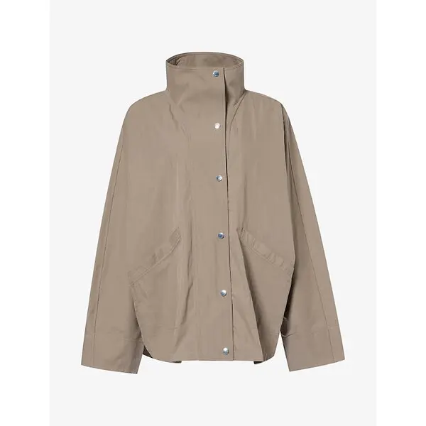 TOTEME Parachute Cotton-blend Jacket - Clove