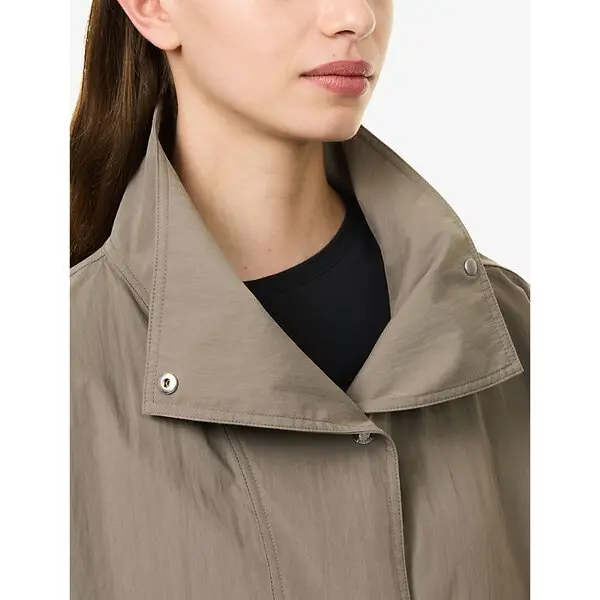TOTEME Parachute Cotton-blend Jacket - Clove