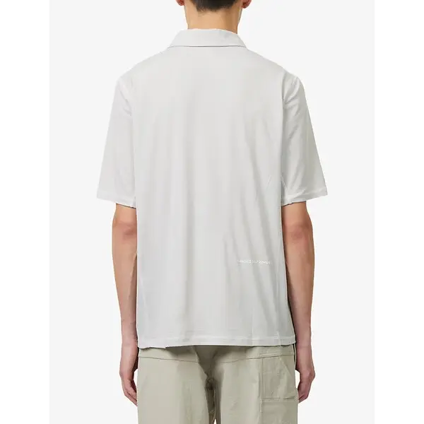MANORS Outsider Short-sleeved Woven Polo Shirt