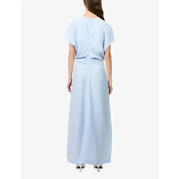 TOTEME Woven Maxi Dress - Sky