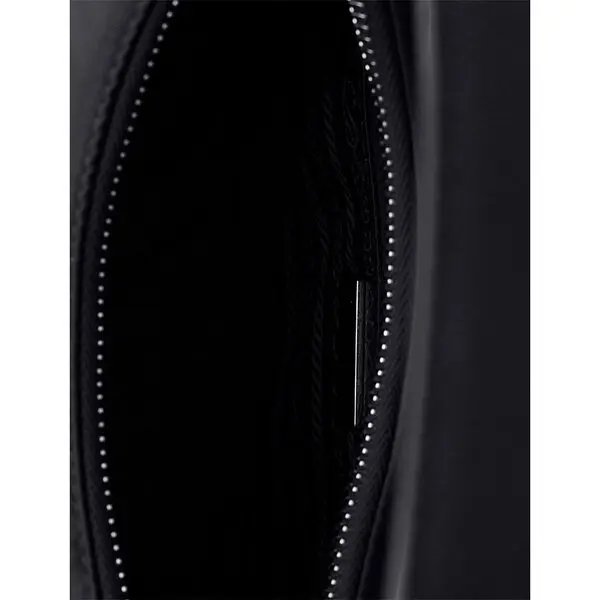Prada Re-edition 2005 Re-nylon And Saffiano Leather Mini Bag - Black