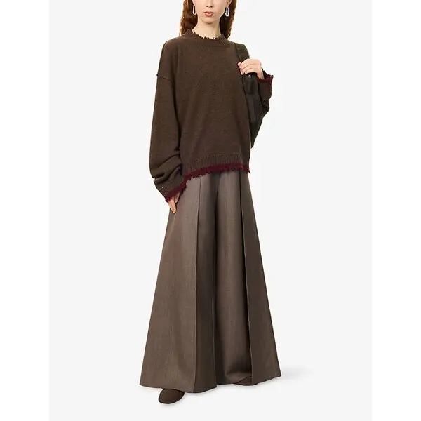 RUOHAN Morea Wide-leg Wool Trousers