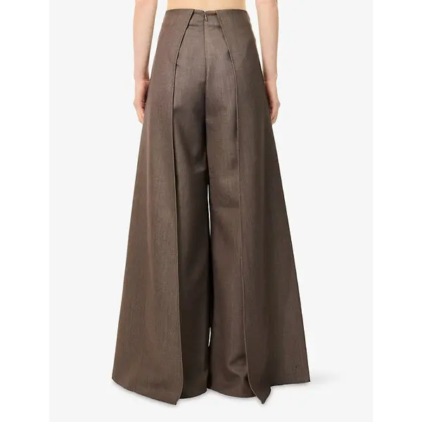 RUOHAN Morea Wide-leg Wool Trousers