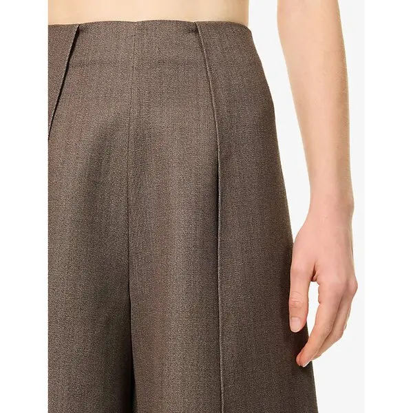 RUOHAN Morea Wide-leg Wool Trousers