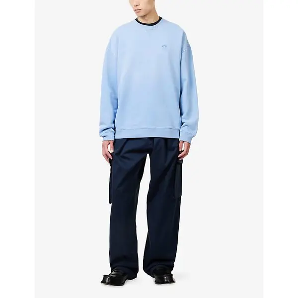 Loewe Anagram-embroidered Cotton Sweatshirt