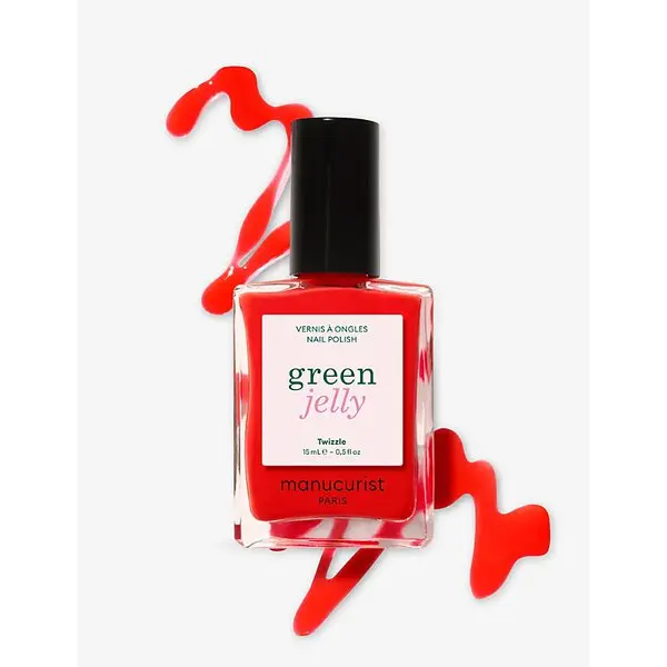MANUCURIST Green Jelly Nail Polish 15ml - Twizzle