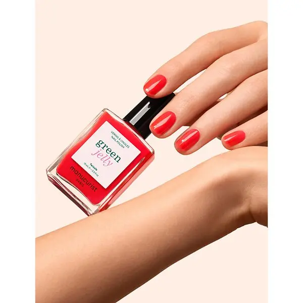 MANUCURIST Green Jelly Nail Polish 15ml - Twizzle
