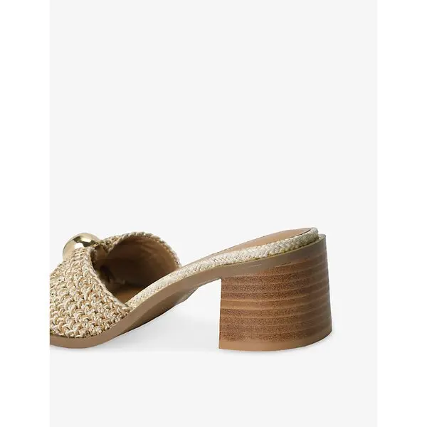 Steve Madden Ease Raffia Heeled Sandals