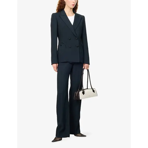 BLAZÉ MILANO Double-breasted Woven Blazer