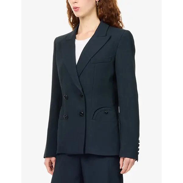 BLAZÉ MILANO Double-breasted Woven Blazer