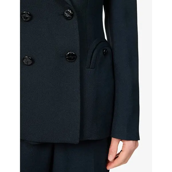 BLAZÉ MILANO Double-breasted Woven Blazer