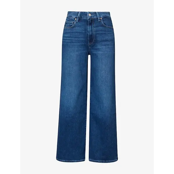 Paige Vanessa Wide-leg Ankle-crop Jeans