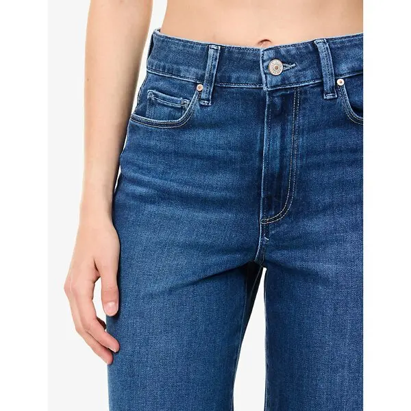Paige Vanessa Wide-leg Ankle-crop Jeans