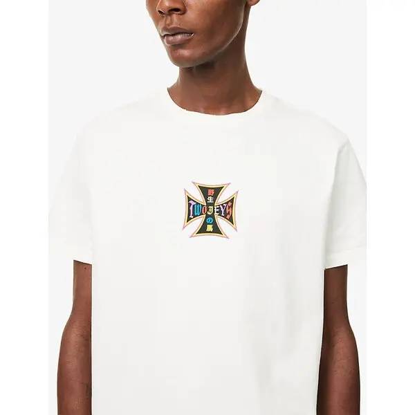 TWOJEYS Axis Logo-print Cotton T-shirt