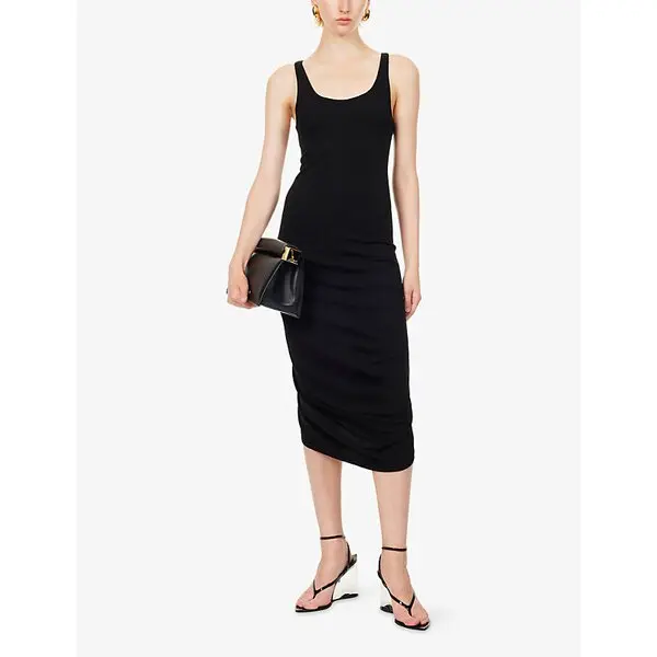 Jacquemus La Regata Sleeveless Stretch-jersey Midi Dress