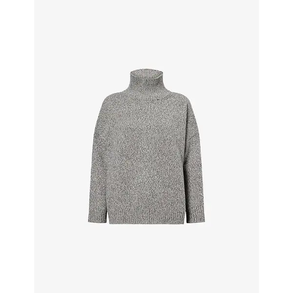 Max Mara Relaxed Wool Knit Jumper - Medium Grey