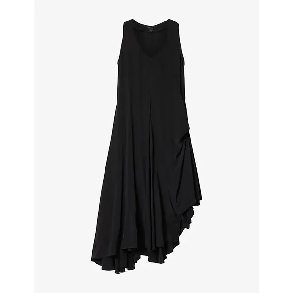 ALLSAINTS Sybil Woven Midi Dress