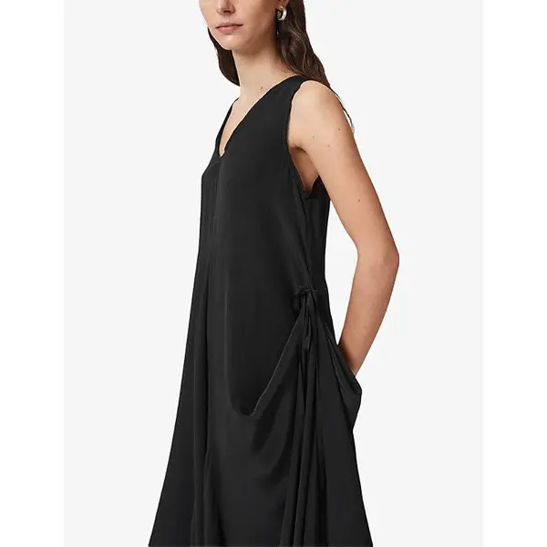 ALLSAINTS Sybil Woven Midi Dress