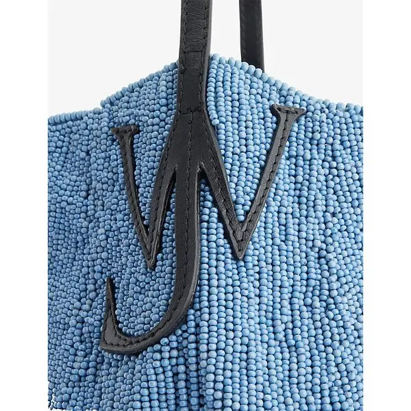 JW Anderson Beaded Small Bulb Bag - Blue