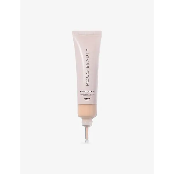 POCO BEAUTY Skintuition Complex Protect Foundation Spf50 Pa+++ 30ml - Honey