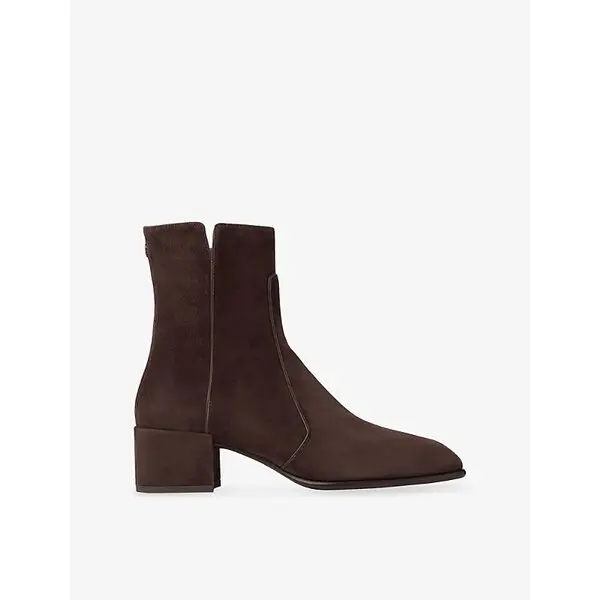 JIMMY CHOO Eliot 45 Suede Ankle Boots