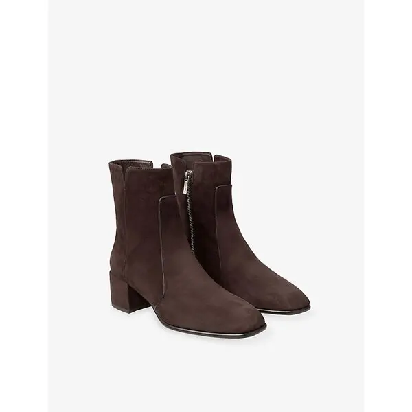 JIMMY CHOO Eliot 45 Suede Ankle Boots
