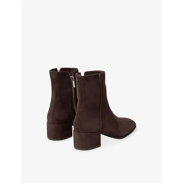 JIMMY CHOO Eliot 45 Suede Ankle Boots
