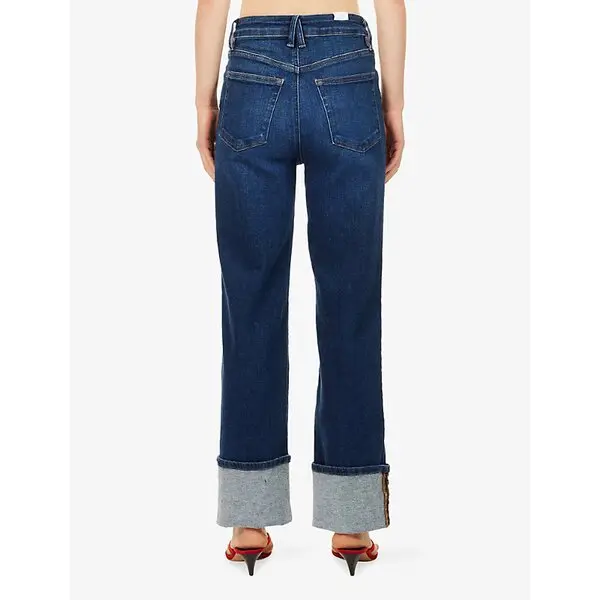 Good American Good True Straight-leg Denim Jeans