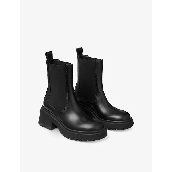 JIMMY CHOO Tamia Leather Chelsea Boots