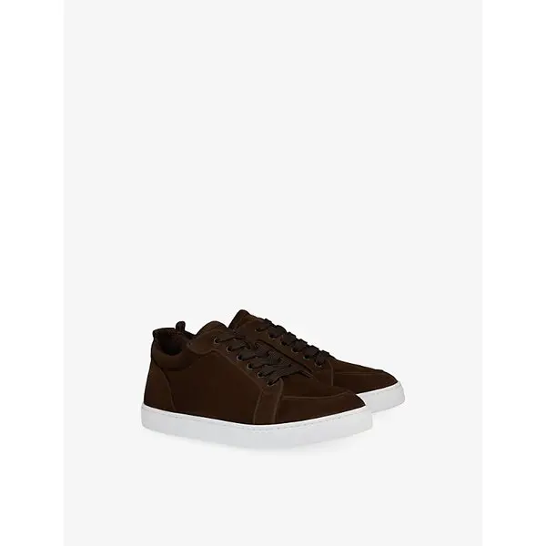 CHRISTIAN LOUBOUTIN Rantulow Orlato Suede Trainers