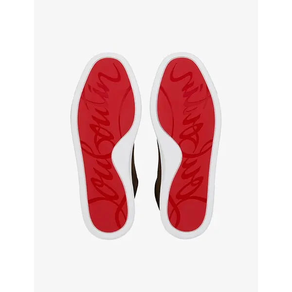 CHRISTIAN LOUBOUTIN Rantulow Orlato Suede Trainers