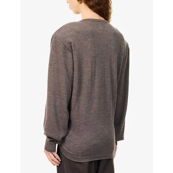 Magda Butrym Knotted Wool Top