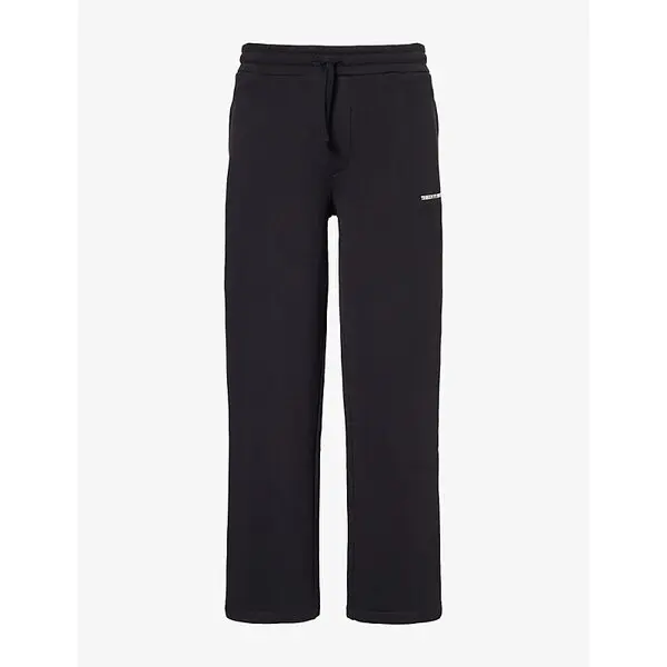 THE COUTURE CLUB Micro Copyright Logo-print Cotton Jogging Bottoms