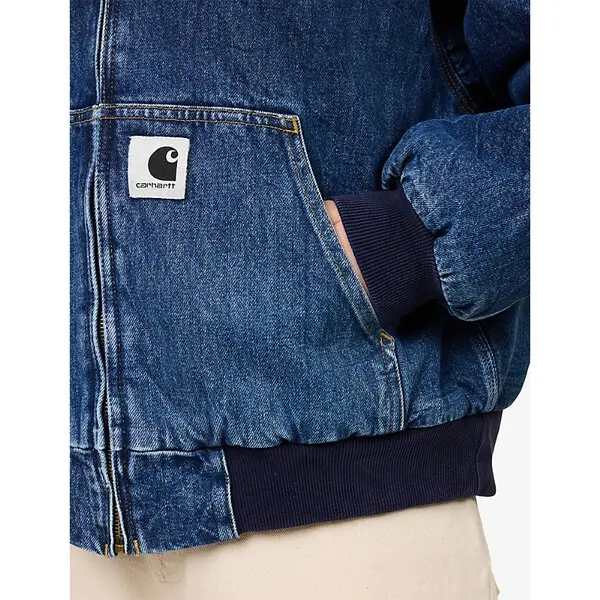 Carhartt Work In Progress Hooded Denim Jacket