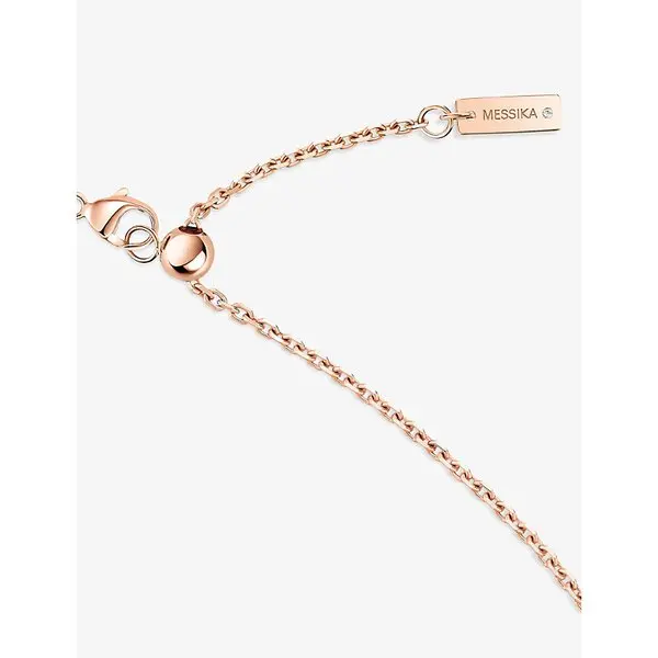 Messika Move Romane 18ct Rose-gold And Diamond Necklace