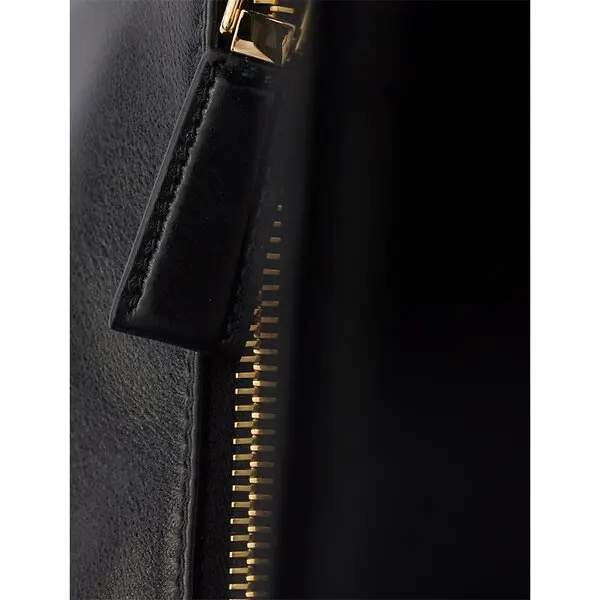 Prada Aimée Medium Leather Shoulder Bag - Black