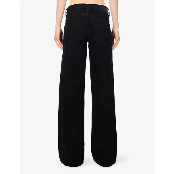 FRAME X Amelia Gray Wide Leg Denim Jeans