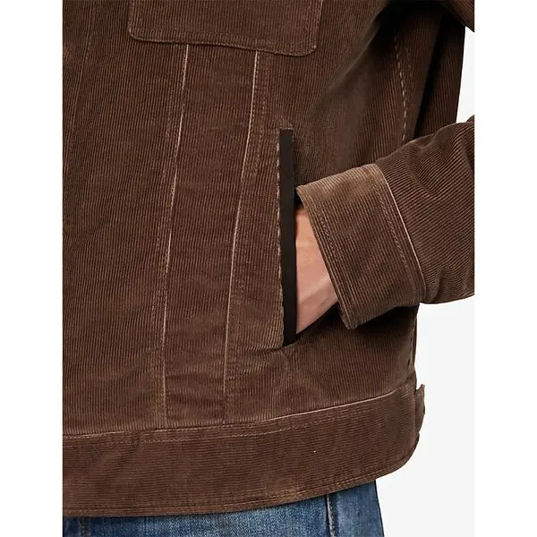 TOM FORD Corduroy Shearling-collar Jacket