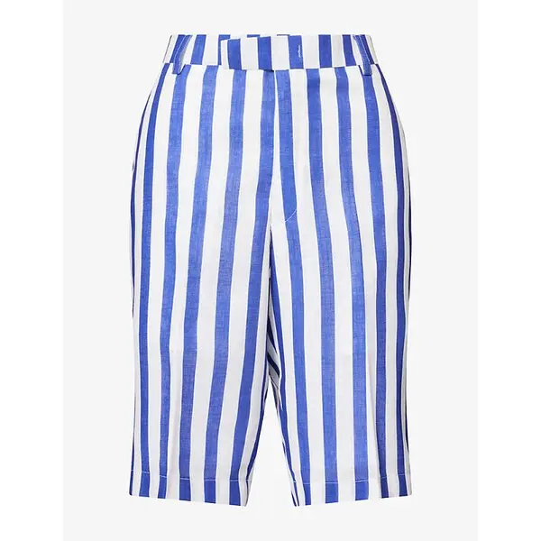ARAM Striped Tailored Woven Shorts