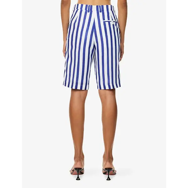 ARAM Striped Tailored Woven Shorts
